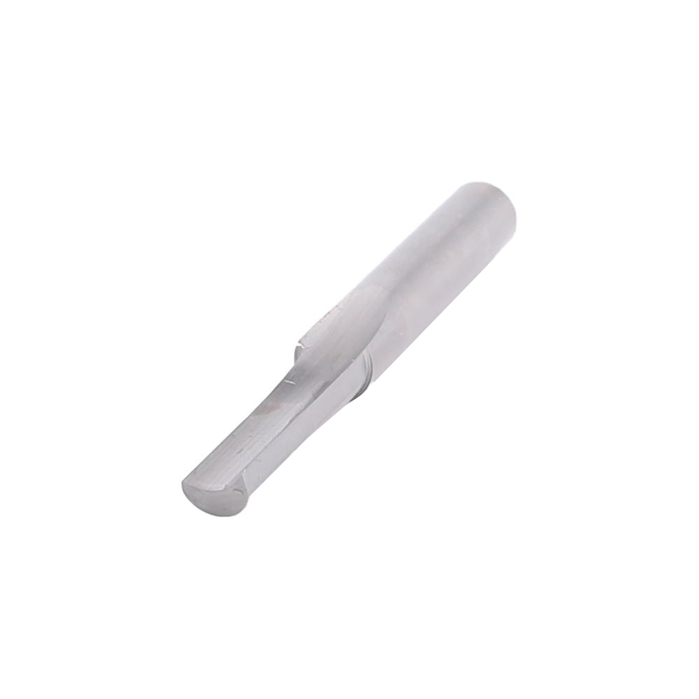 Straight Two Flute Cutter - 6.3mm Diameter x 25mm Depth of Cut - 1/4 ...