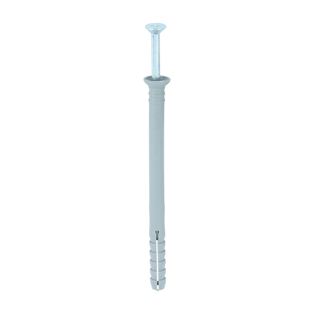 TIMco Nylon Hammer Fixings - 6.0 x 80 – EveryTool UK